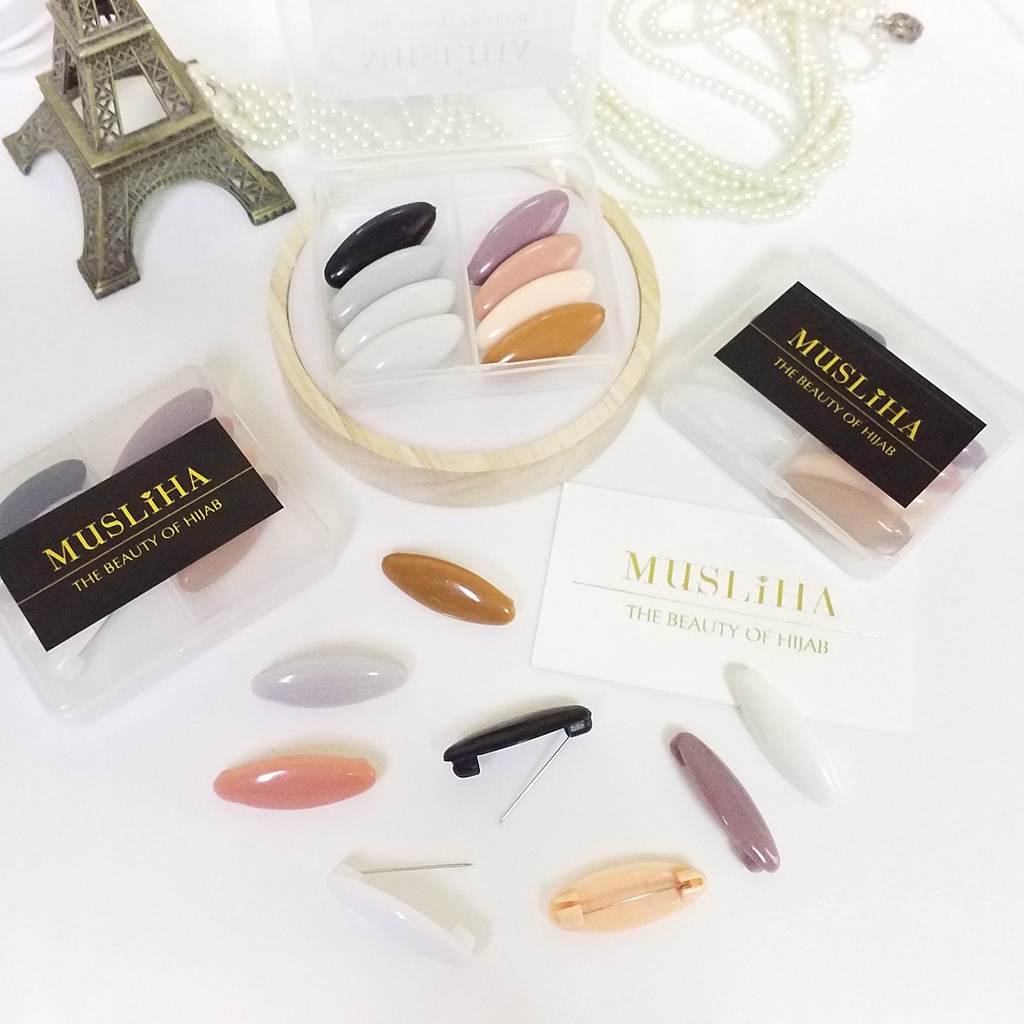 Multi Coloured Hijab Pins Kit | Shopee Singapore
