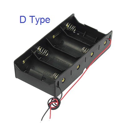 Battery Holder for 4 X D Type Battery Compartment | Shopee Singapore
