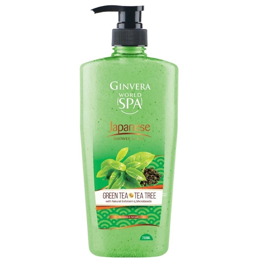 Ginvera World Spa Shower Scrub Body Wash, 750ml | Shopee Singapore