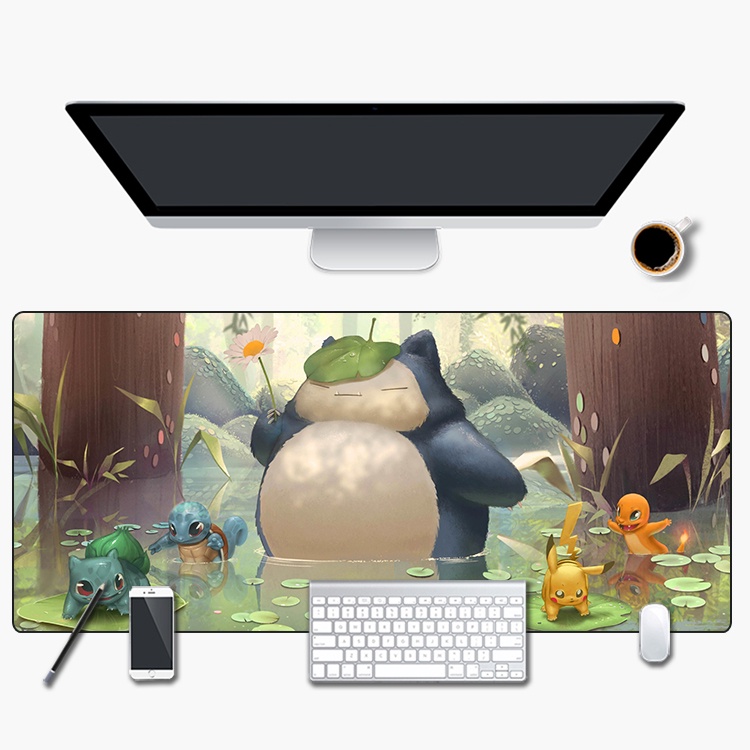 snorlax Mouse pad Computer Notebook Pokémon Table Mat Dormitory ...
