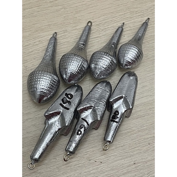 Anchor TORPEDO GOLF surf Tin Ladung Stone / sinker Lead / ladong stone ...