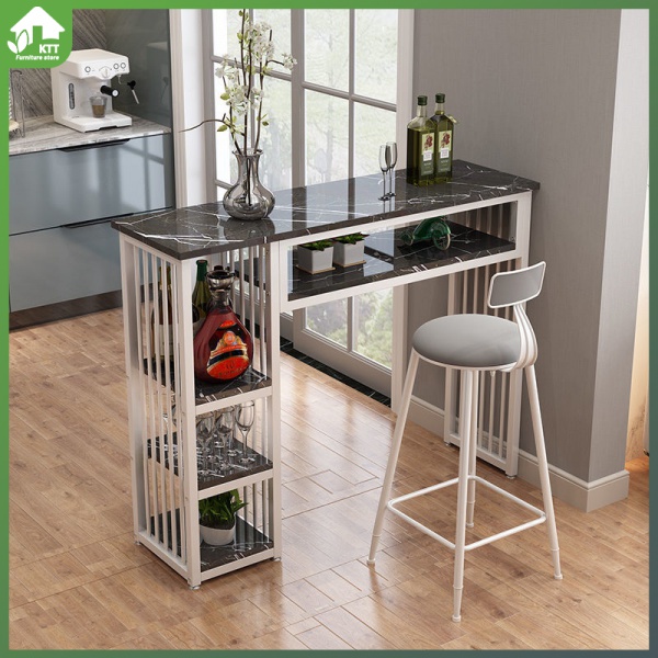 bar table set long bar table wall bar Partition bar table home living ...