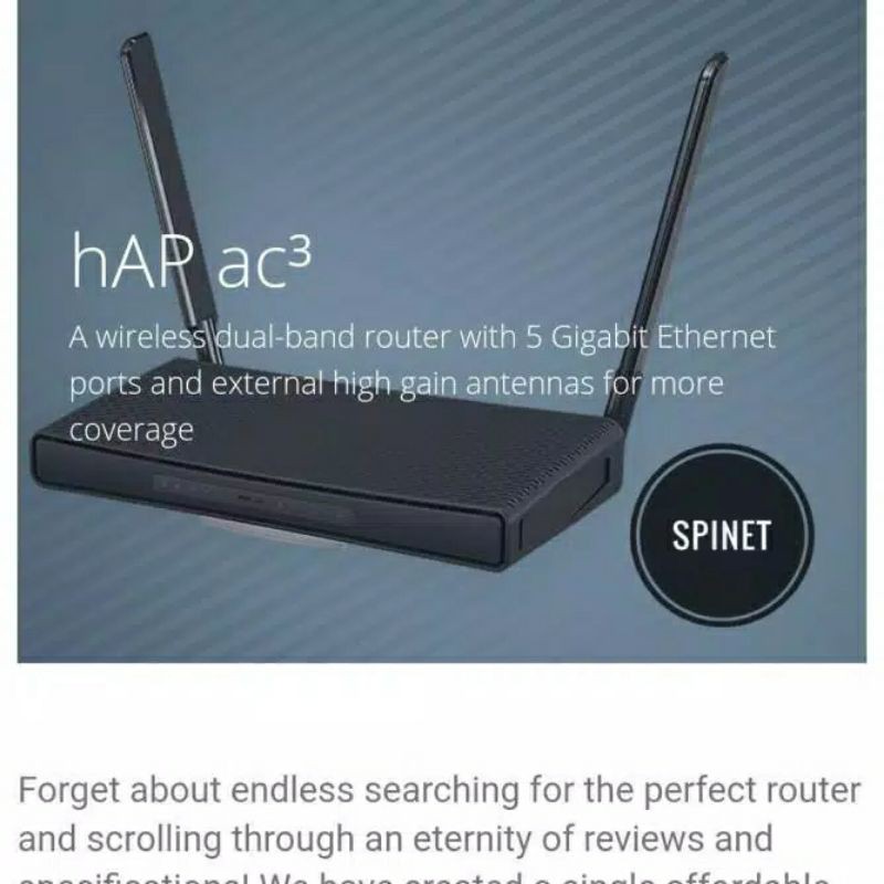 Mikrotik Router Wireless hap ac3 RBD53iG-5HacD2HnD | Shopee Singapore