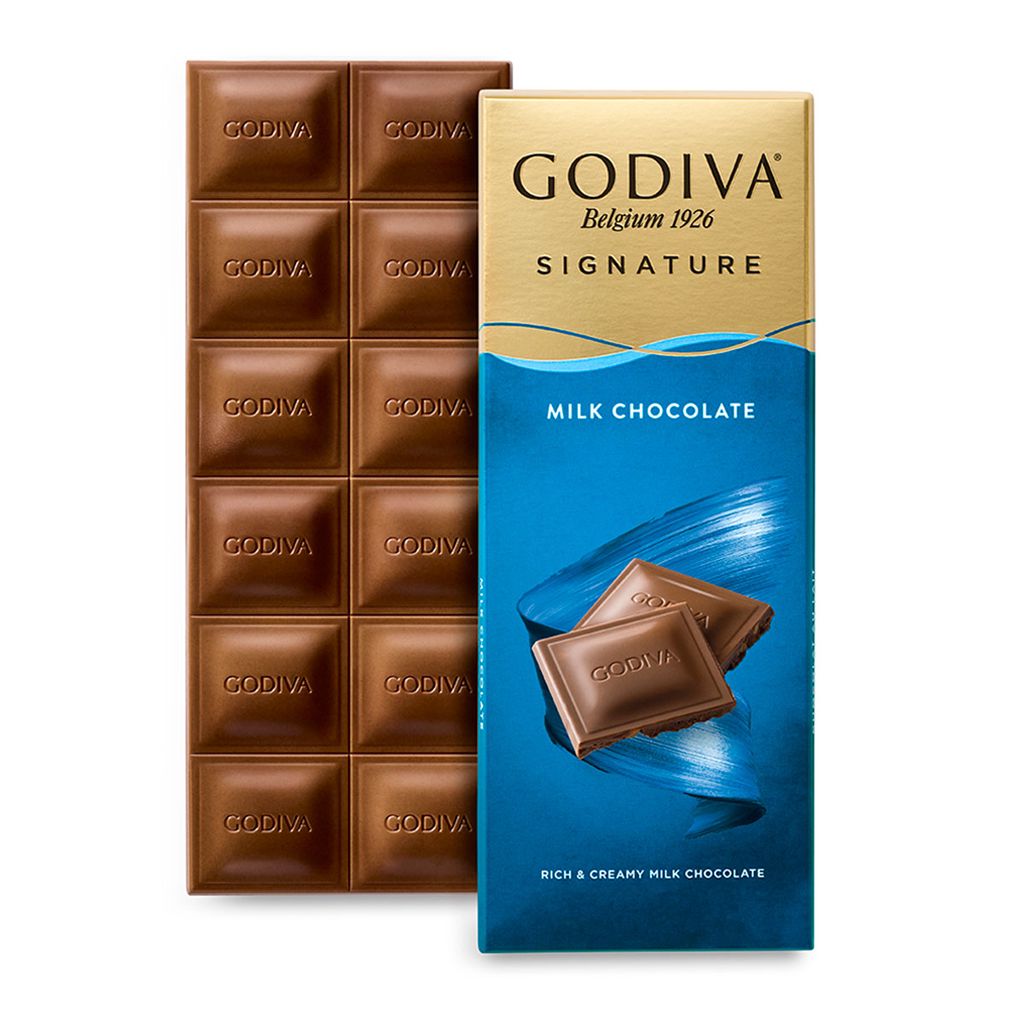 Godiva Signature Milk Chocolate Bar - Belgium (90g) | Shopee Singapore