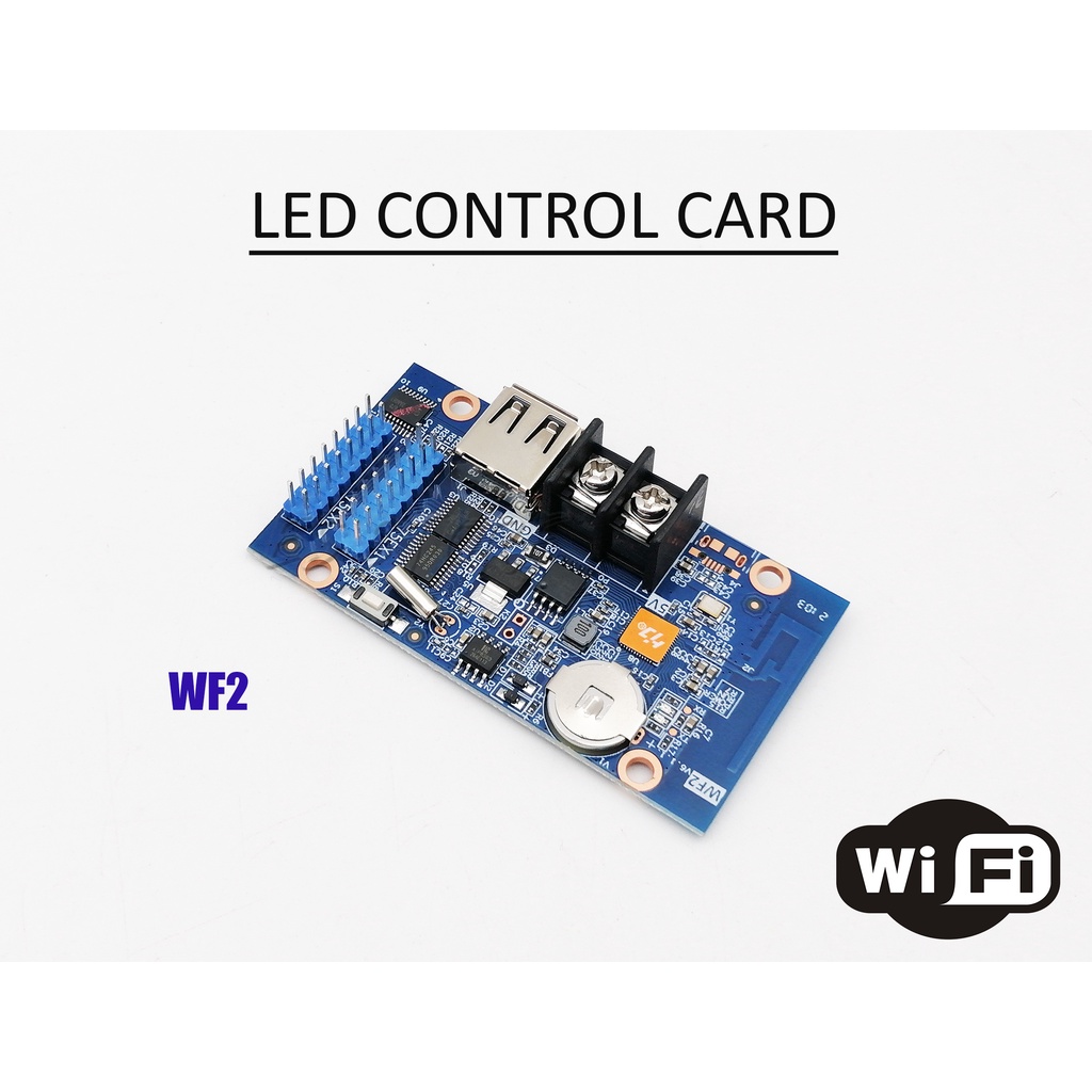 Huidu WF2 LED CONTROL CARD USB + wifi Full Color Led Control Card With ...