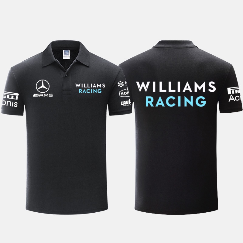 2025 New F1 Racing Suit + F1 Williams Racing Team Jersey + Summer Men ...