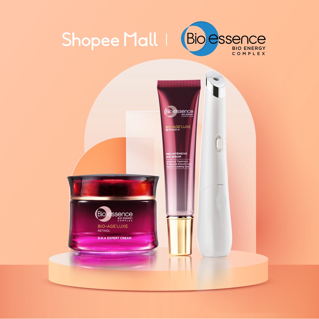 [Bundle Deal] Face Cream + Eye Serum: BIO ESSENCE Bio-Age’Luxe DNA ...