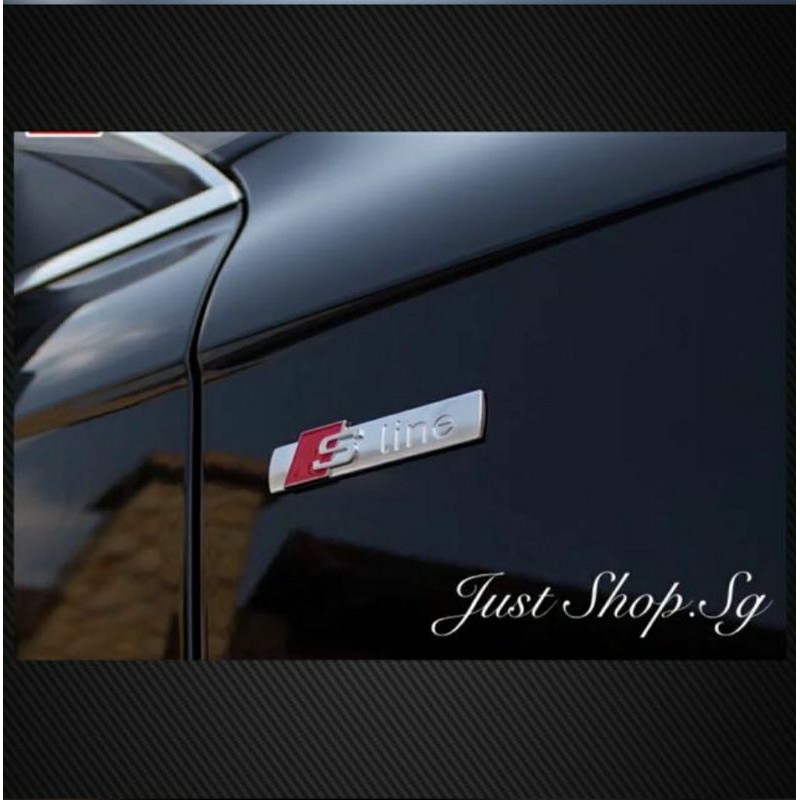 Audi S-Line Car Emblem | Shopee Singapore