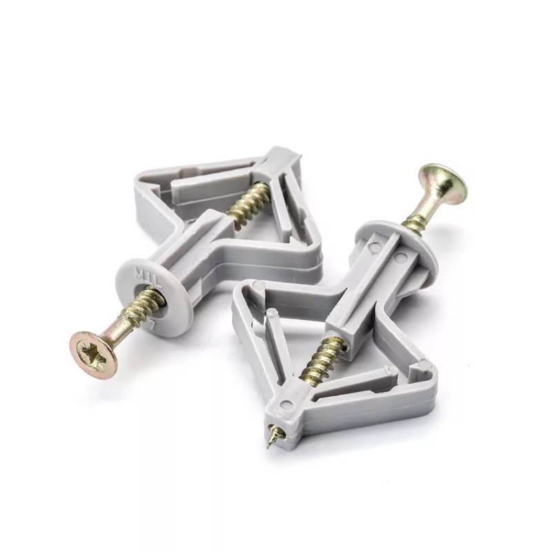 Heavy Duty Partition Wall Plug Butterfly Wall Plug Plaster Ceiling PVC ...