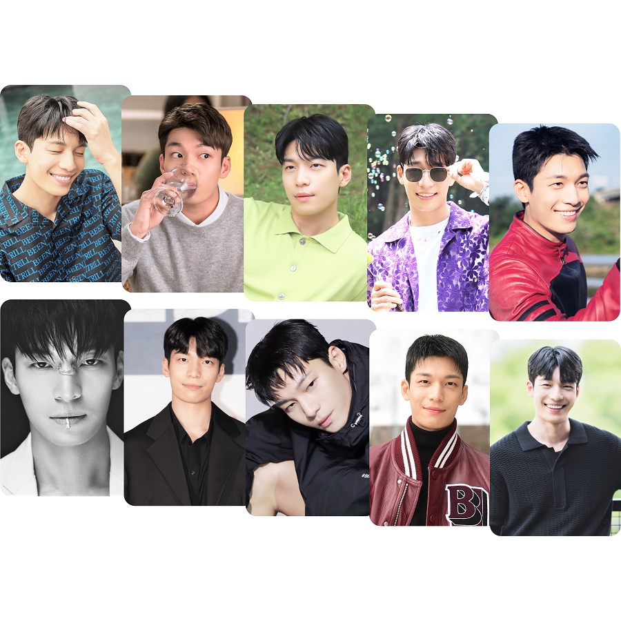 WI HA JOON Version 1 LOMO CARDS - PHOTOCARDS - 45 PCS | Shopee Singapore