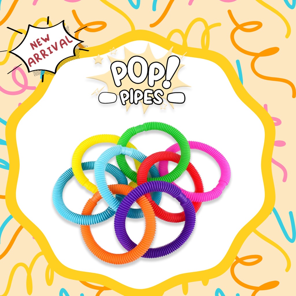 Pop tube / tube sensory fidget toy / Pop it children's toy / Pop Pipes ...