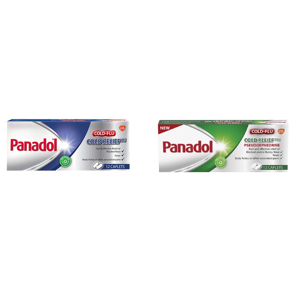 PANADOL COLD RELIEF 12'C/Cold Relief PSE (Relief Blocked and Runny Nose ...