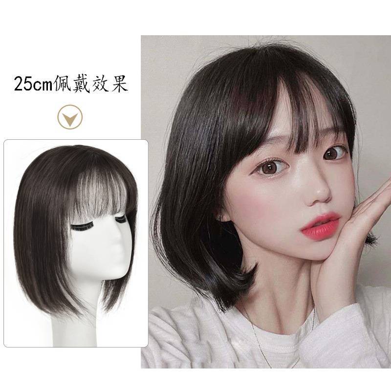 topper hair Long Straight Natural Hair Clip in Topper Toupee Hairpiece ...