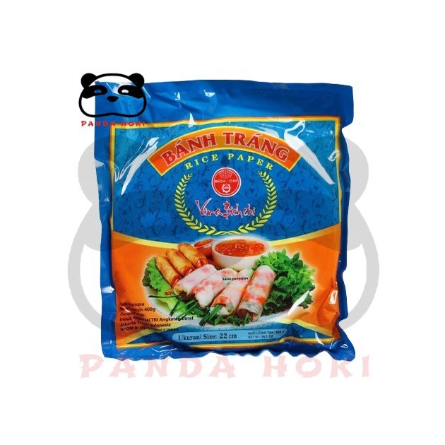 Vietnamese Spring Roll Skin Rice Paper 22cm 400gr - VINA BICH CHI BANH ...