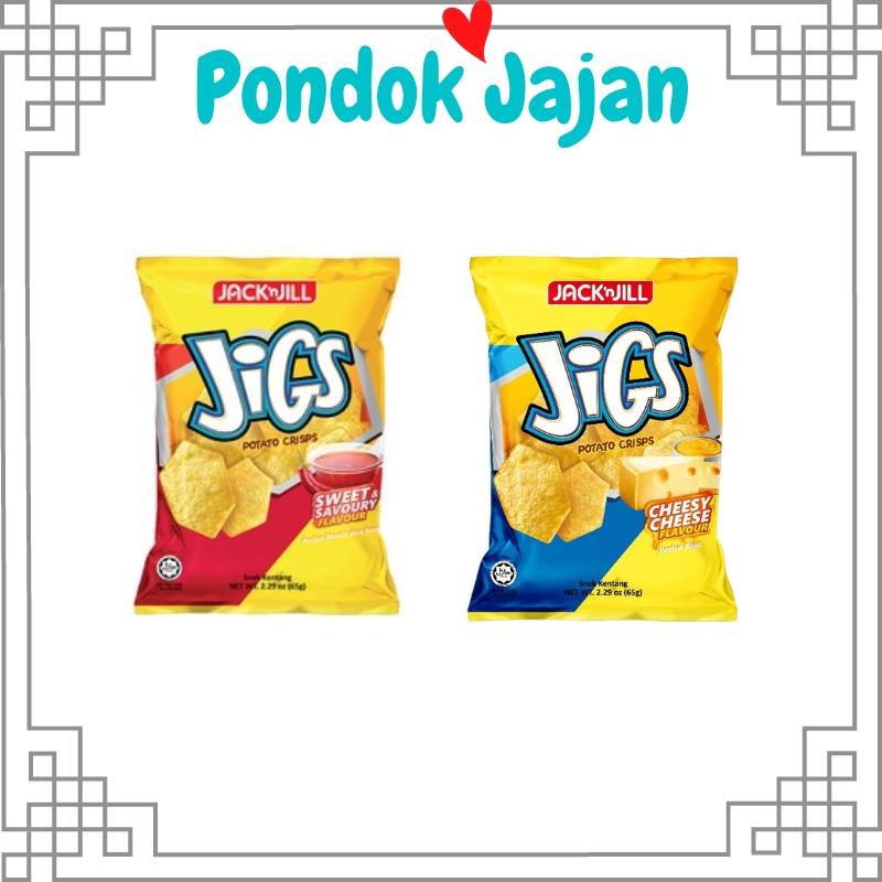 Jigs Potato Chips Jack & Jill | Shopee Singapore