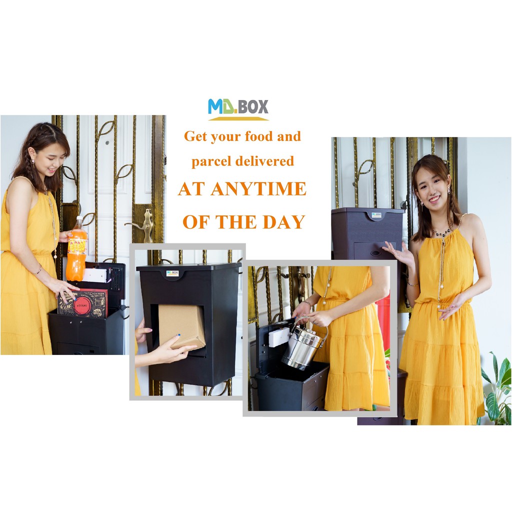 MD BOX | Digital DropBox For Food, Parcel and Document Deliveries ...