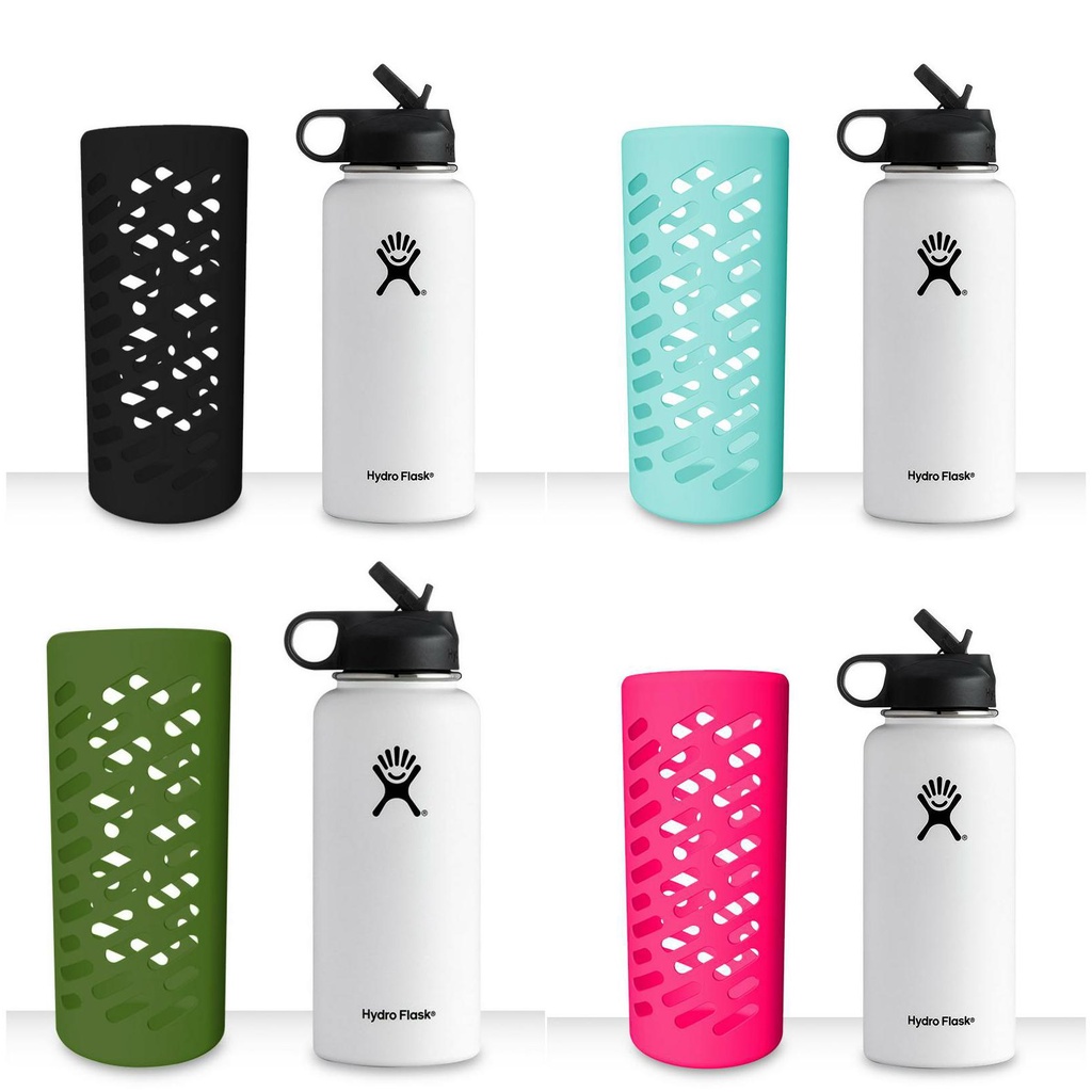COD Silicone Sleeve Boot for Hydro Flask and Aquaflask Water Bottles ...
