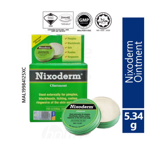 NIXODERM Ointment 5.3g/17.7g - Effective for Skin Problems, Anti-Fungal ...