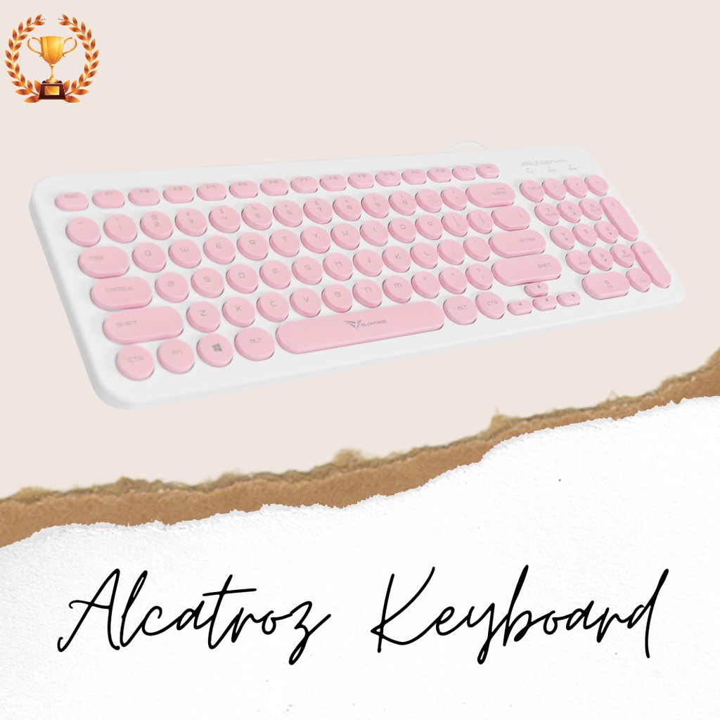 Alcatroz Wired Keyboard Jellybean U200 (2 Years Official Warranty ...