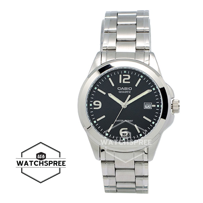 Casio Men's Standard Analog Silver Stainless Steel Band Watch MTP1215A ...