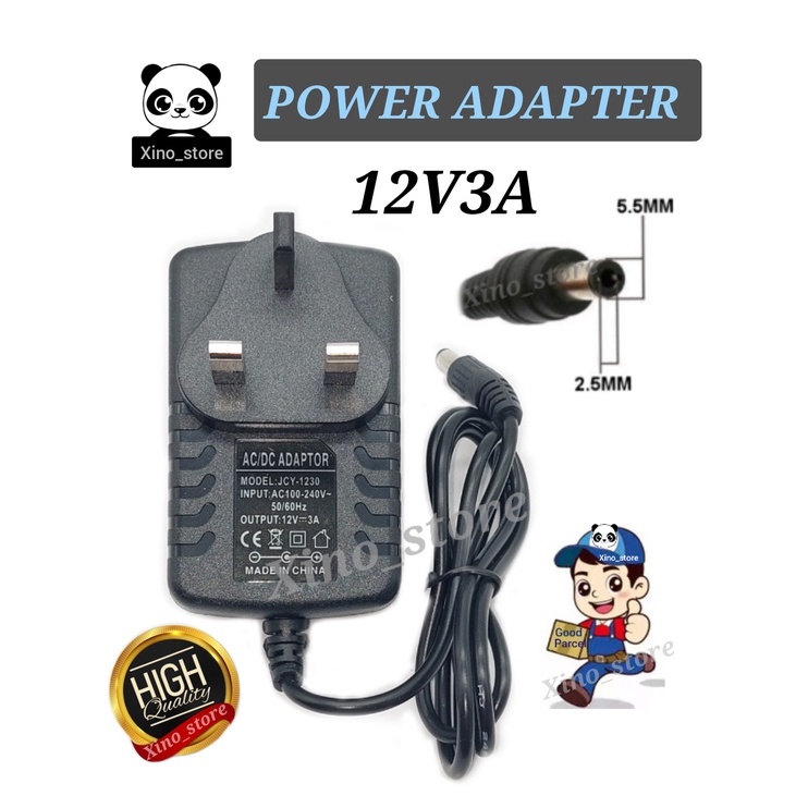 12v 3a AC to DC Power Supply Adapter 12v3a AC/DC ADAPTER SWITCHING ...