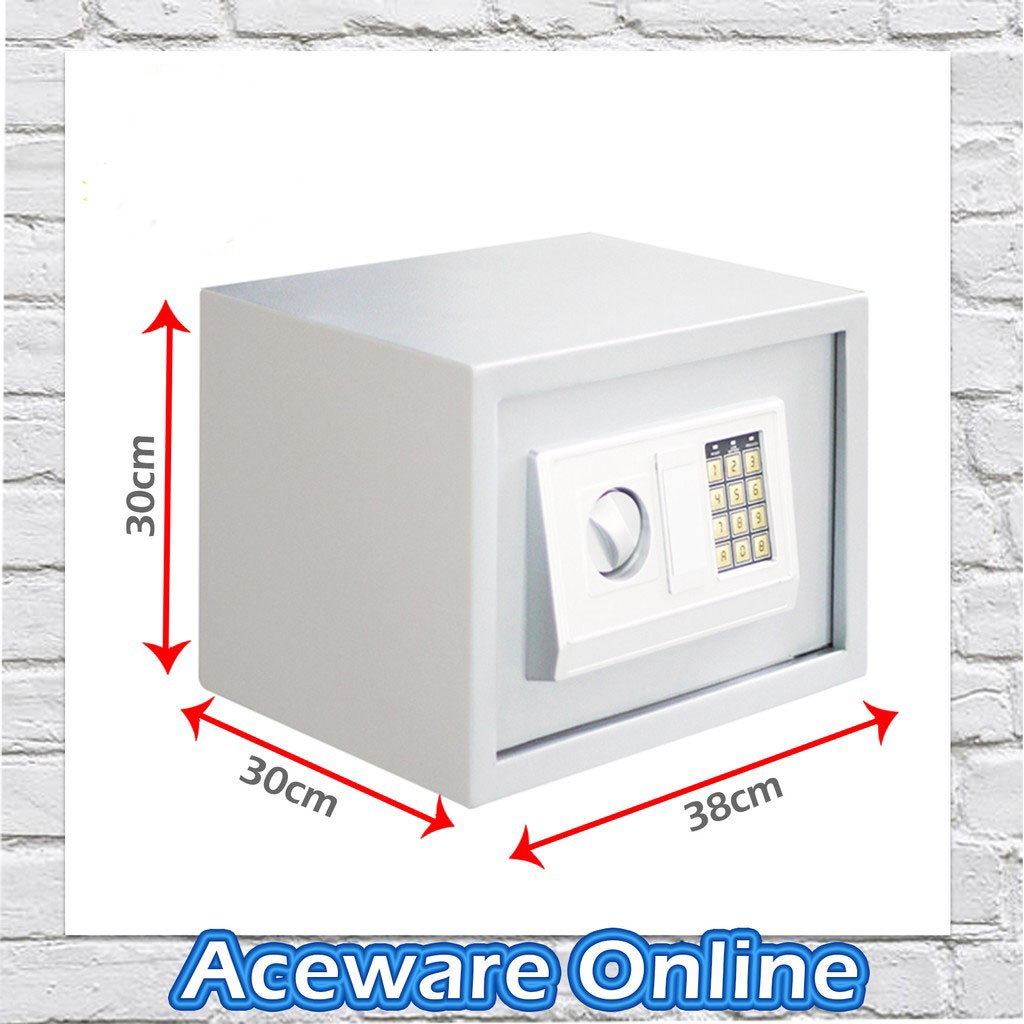 8.5KG Large 38cm Fit A4 Size Safety Box Safe Box Burglary Safe Box Anti ...