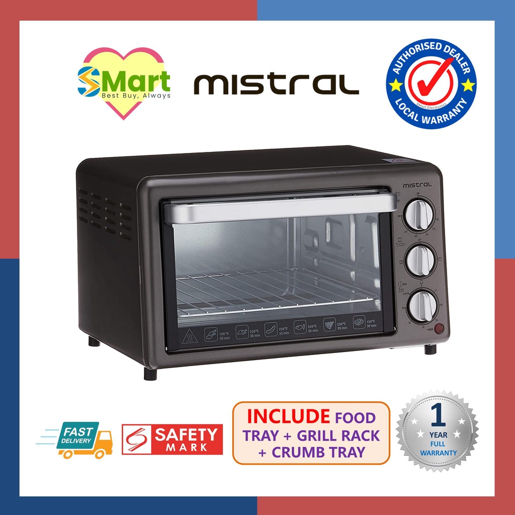 Mistral 17L Electric Oven [MO17D] | Shopee Singapore