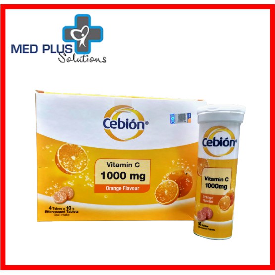 Cebion vitamin C 1000mg Effervescent Tablets | Shopee Singapore