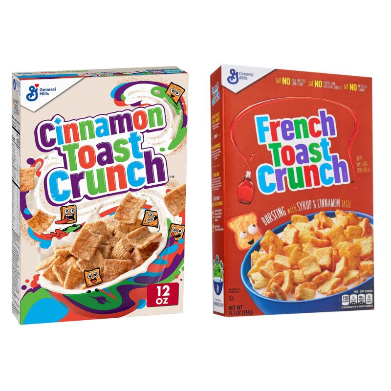 General Mills Cinnamon Toast / Churros / Cinnamon Rolls / French Toast ...