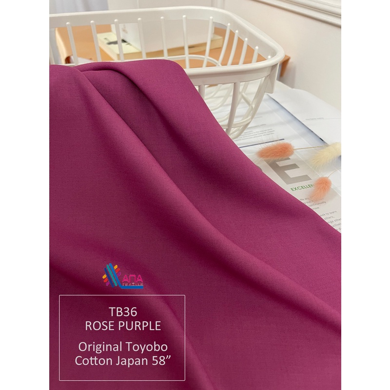 3.5m Toyobo Cotton Japan Kain Pasang Bidang 58 By Ana Textile | Shopee Singapore