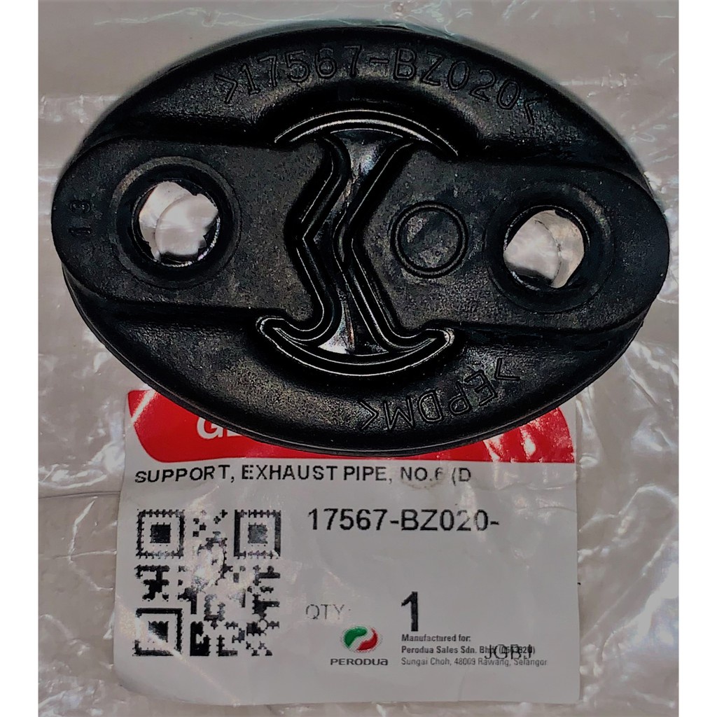 ORIGINALPERODUA ALZA MYVI AXIA VIVA EXHAUST MOUNTING / SUPPORT ( 17567 ...