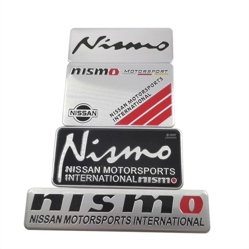 1 x Aluminum NISMO NISSAN Motorsports Logo Car Auto Decorative Emblem ...