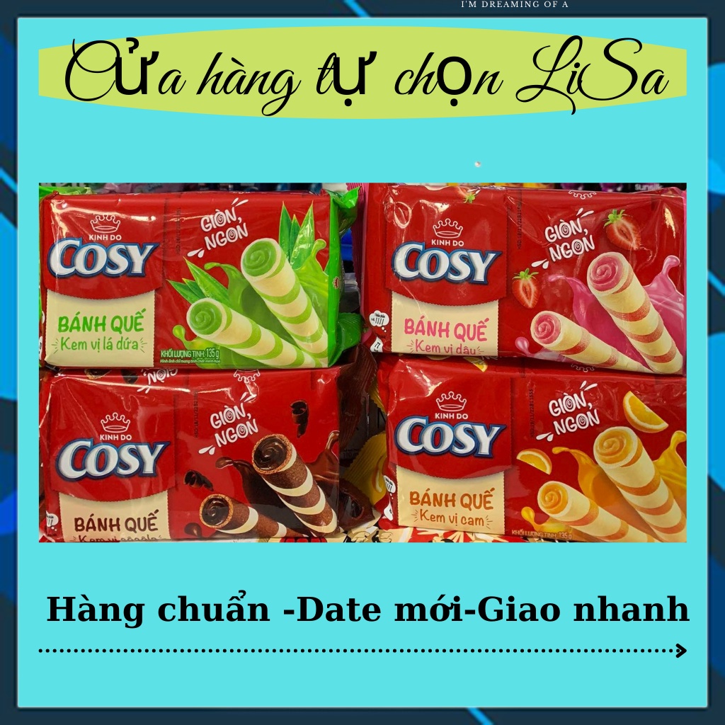 Cozy Kinh Do waffles of all flavors 132g | Shopee Singapore