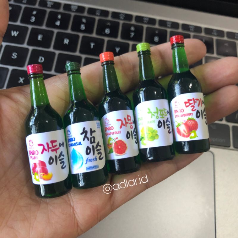 Miniature Fridge MAGNET Attachment KOREA SOJU Bottle Products | Shopee ...
