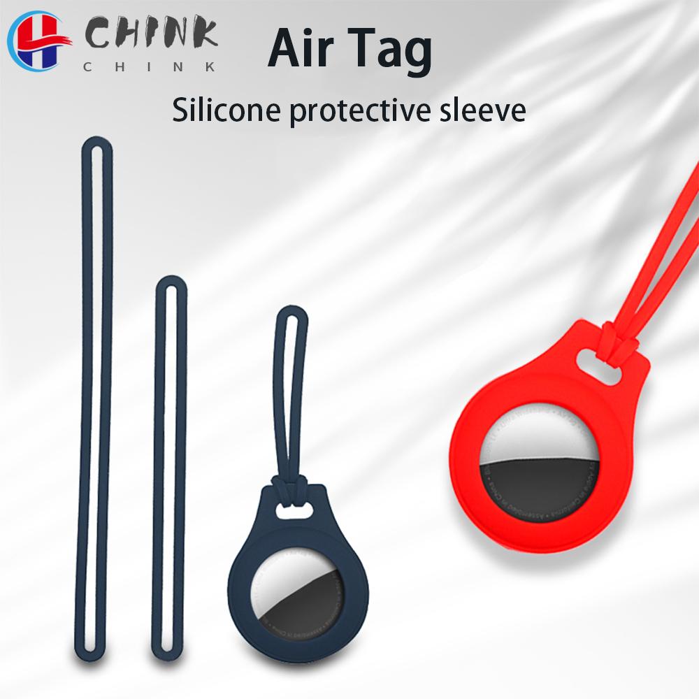 CHINK Silicone Protective Case For AirTags Shockproof Anti-fall Anti ...