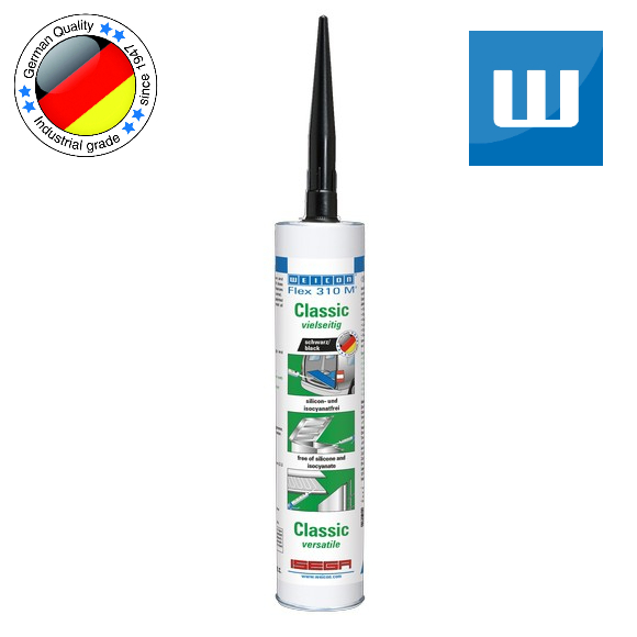 WEICON Flex 310 m Classic MS-Polymer 310 ml Black Elastic 1-Component Adhesive | Shopee Singapore