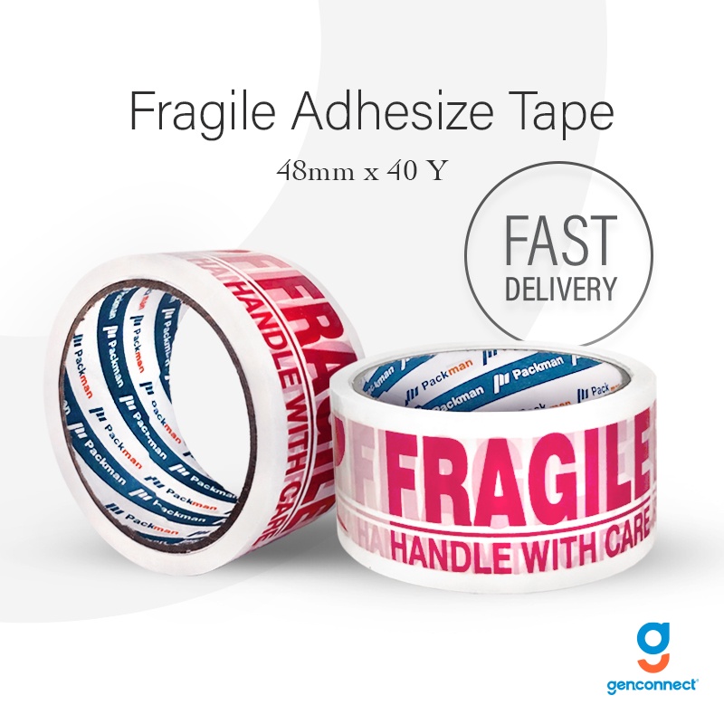Fragile Label Sticker and Fragile Tape for Shipping Boxes – Handle with ...