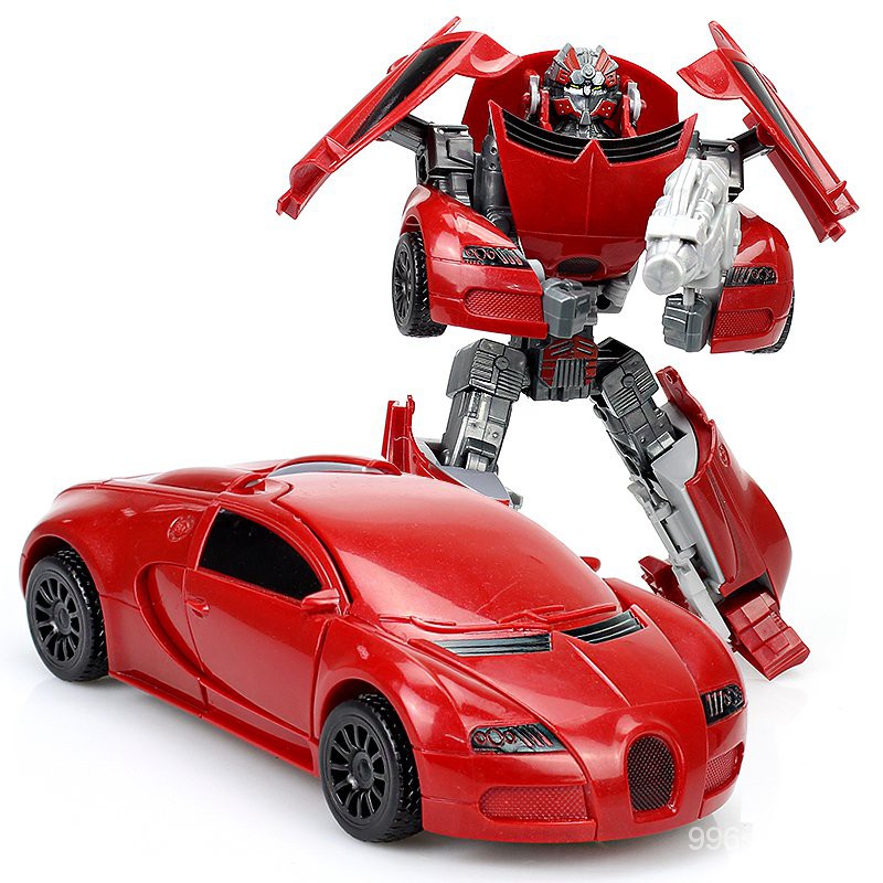 热销【Robot Variable Car】 Transformer Toy Bugatti Bumblebee Autobots ...