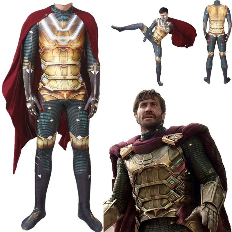 Spider-man Far From Home Mysterio Zentai Suit With Detailed Design ...