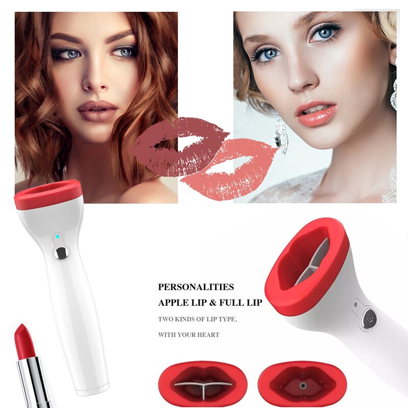 1pc Silicone USB Lip Plumper Device Electric Lip Plump Enhancer Care ...