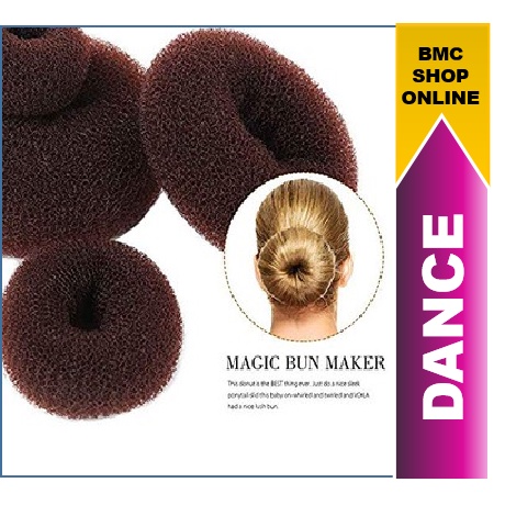 Fiber Bun Hair Bun for Perfectly Neat Buns Ballet Hair Ring Bun Shape ...