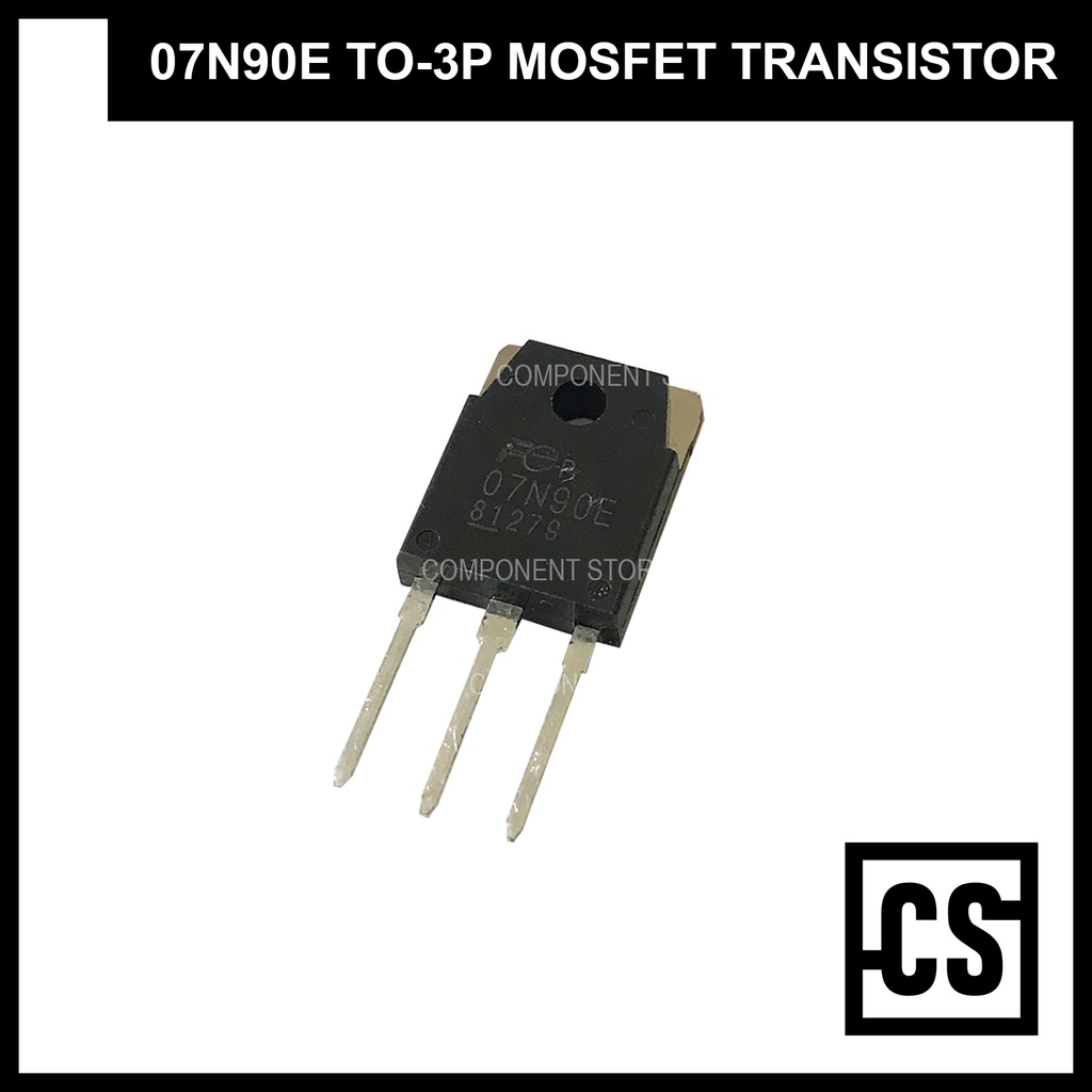 07N90E TO-3P MOSFET Transistor 7A 900V For Welding Machine Switching ...