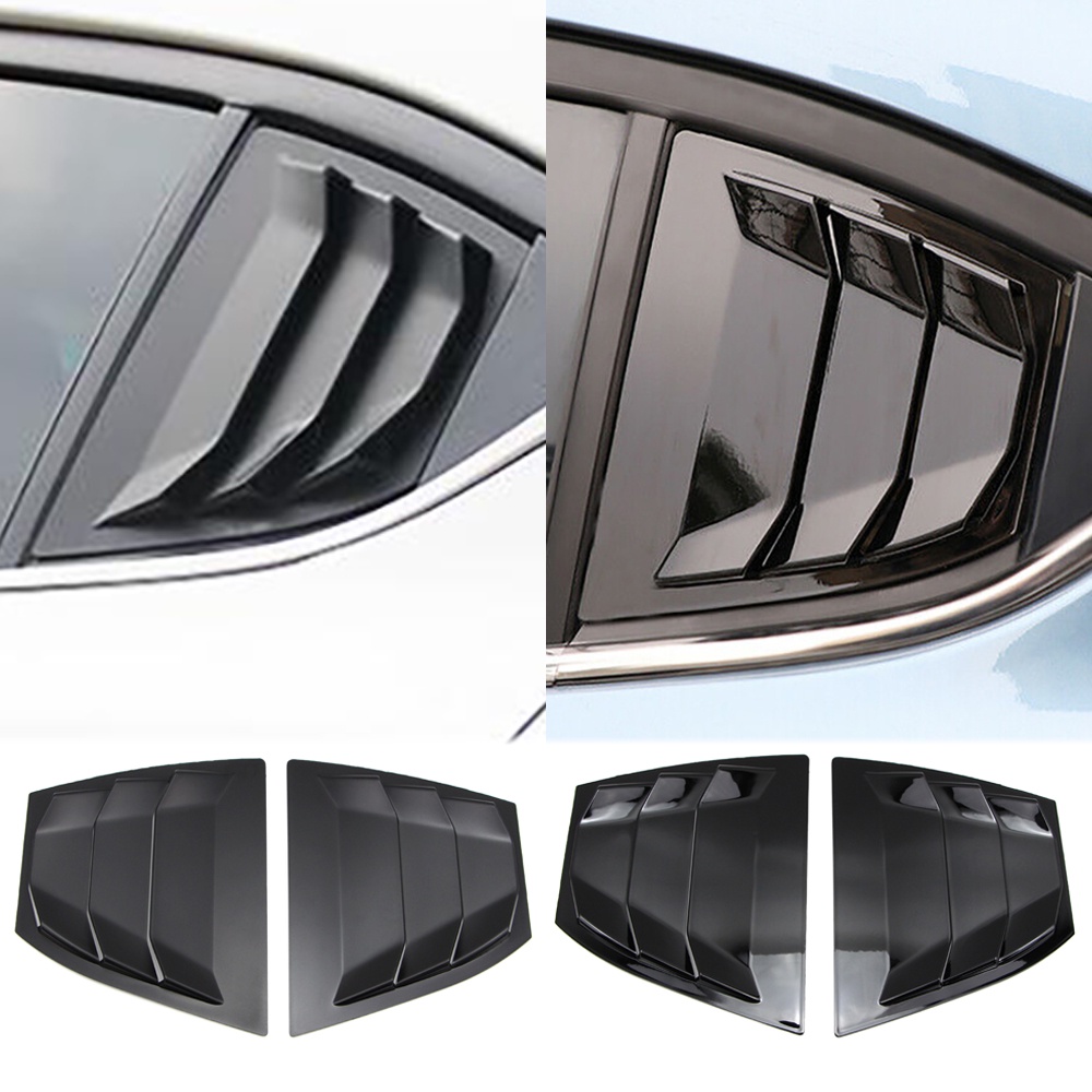 Rear Side Window Quarter Louver Cover Air Vent for Mazda 3 Axela 2014 ...