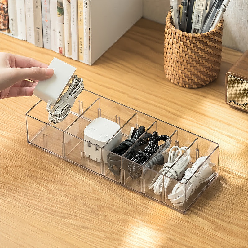 Singapore Stock Table Organizer Drawer Organizer Cable Box Storage ...