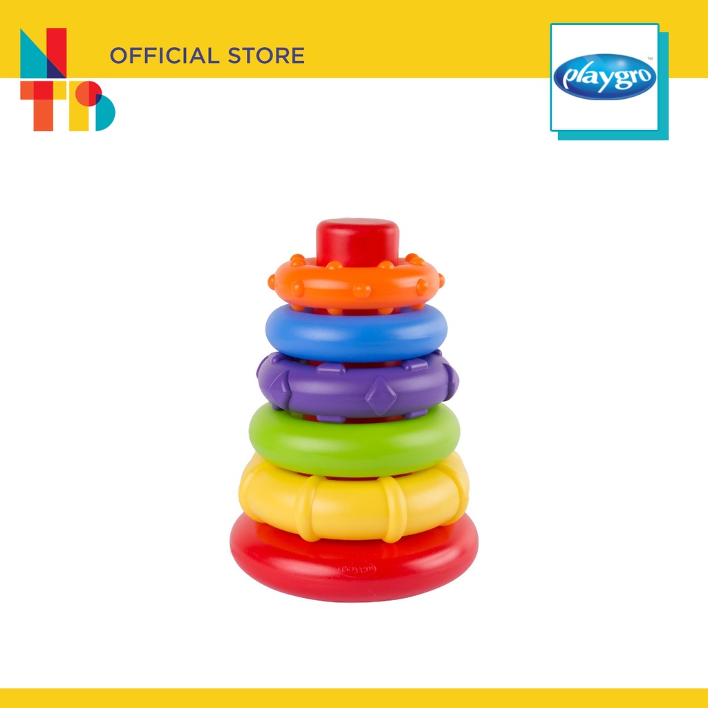 Playgro Sort And Stack Tower Toy | Shopee Singapore