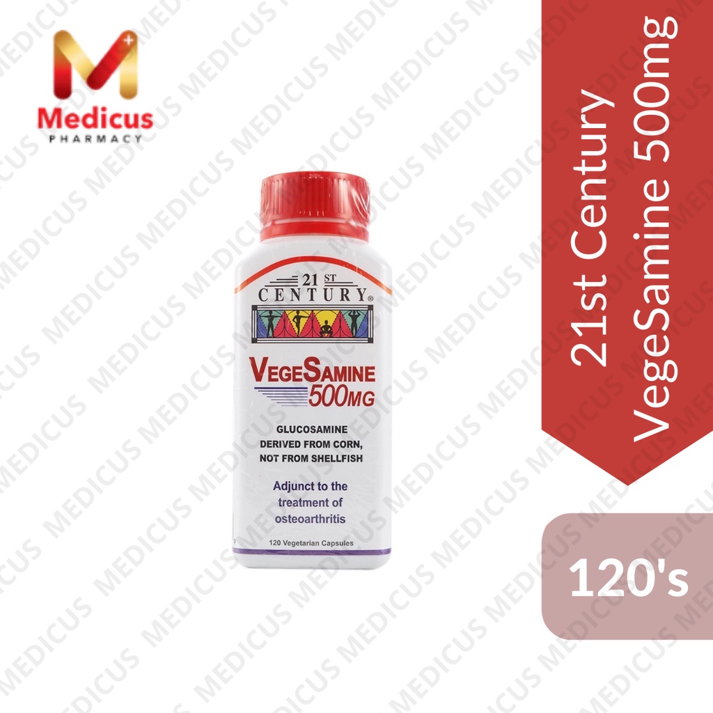 21st Century VegeSamine 500mg 120's (Exp: 08/2024) | Shopee Singapore