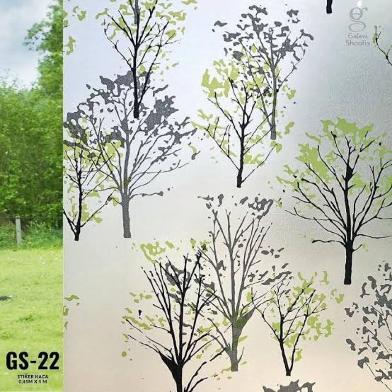 Sandblast Glass STICKER J051 (5M x 45cm) | Shopee Singapore