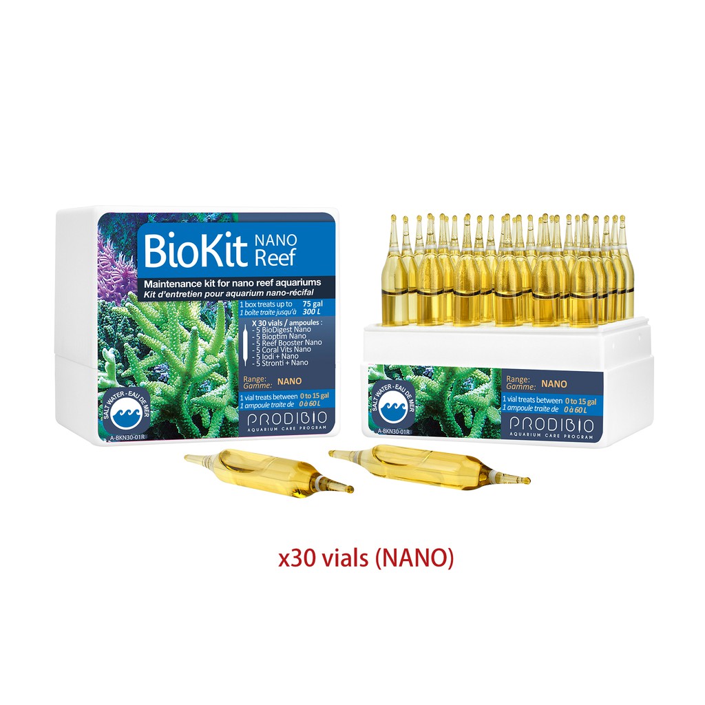 PRODIBIO BIOKIT REEF (NANO) (30 VIALS) (PB2737) | Shopee Singapore