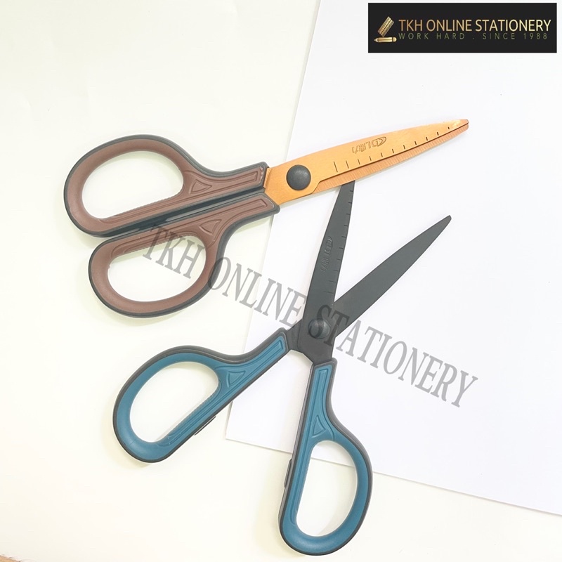 Stainless Steel Scissor DL3191/ 剪刀/ Gunting (1 pcs) | Shopee Singapore