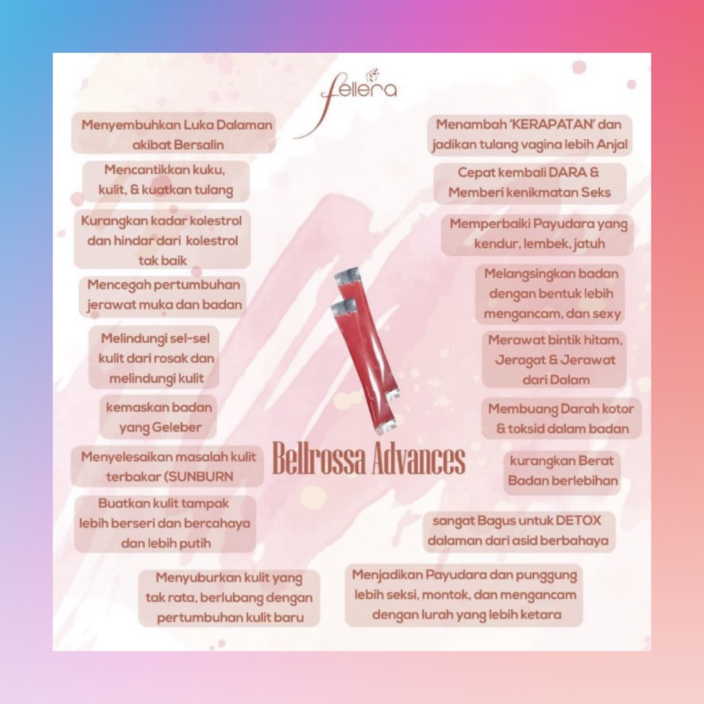 [BEST PRICE] Fellera SKIN BELLROSSA ADVANCES by FELLERASKIN Jellylofa ...